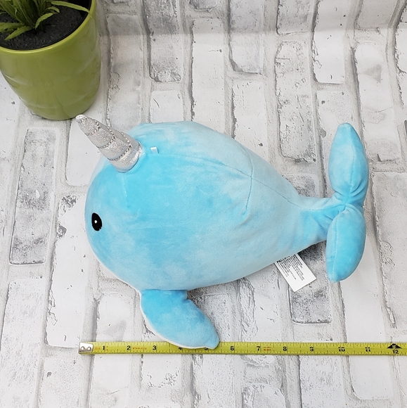 Kellytoy | Toys | Kellytoy Squishmallow 2 Narwhal Wally Blue Plush ...